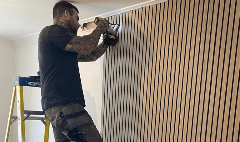 Wood Panel Columbus | 100% Real Oak Finish