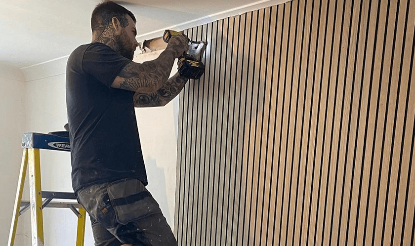 Wood Panel Bernhards Bay | 100% Real Oak Finish