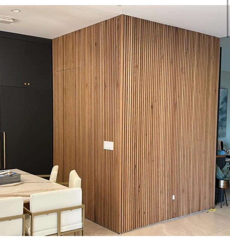 Natural Oak Wood Wall Panels - 100% Real Oak Finish - Wood Panel Wall USA