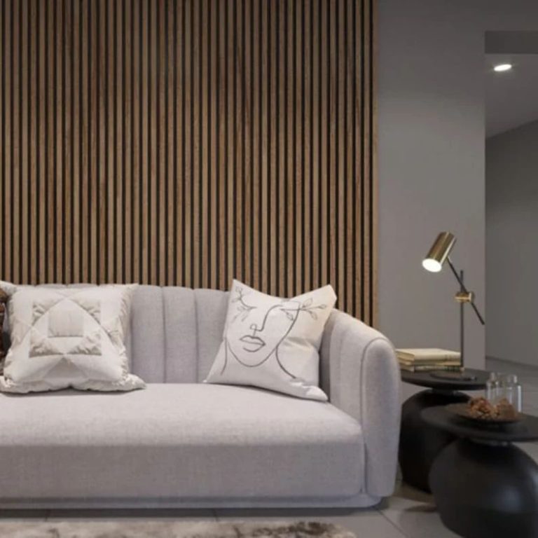 Natural Oak Wood Wall Panels - 100% Real Oak Finish - Wood Panel Wall USA