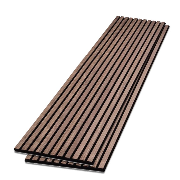 Walnut Wood Wall Panels - 100% Real Oak Finish - Wood Panel Wall USA