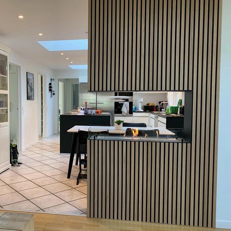 Slat Wood Wall Panels Full Sample Box – Wood Panel Wall USA