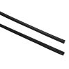 Wood Panels Black Corner Moulding - Solid Oak Cut